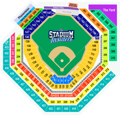 Philadelphia Phillies Seating Chart - The Stadium Insiders