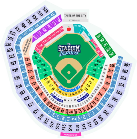 New York Mets Seating Chart - The Stadium Insiders